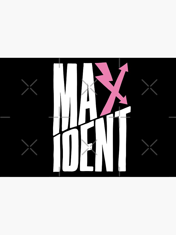 "STRAY KIDS Maxident Logo" Poster for Sale by LilMissRandom17 | Redbubble