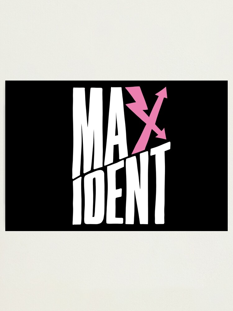 "STRAY KIDS Maxident Logo" Photographic Print for Sale by ...