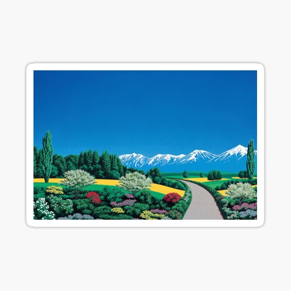 "Elv Alps" Sticker for Sale by LouyangWan | Redbubble