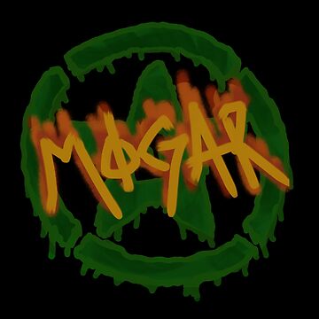 "Mogar Tag" Sticker for Sale by RHDCarts | Redbubble