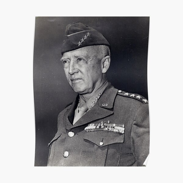"General George Smith Patton" Poster for Sale by KABL20 | Redbubble