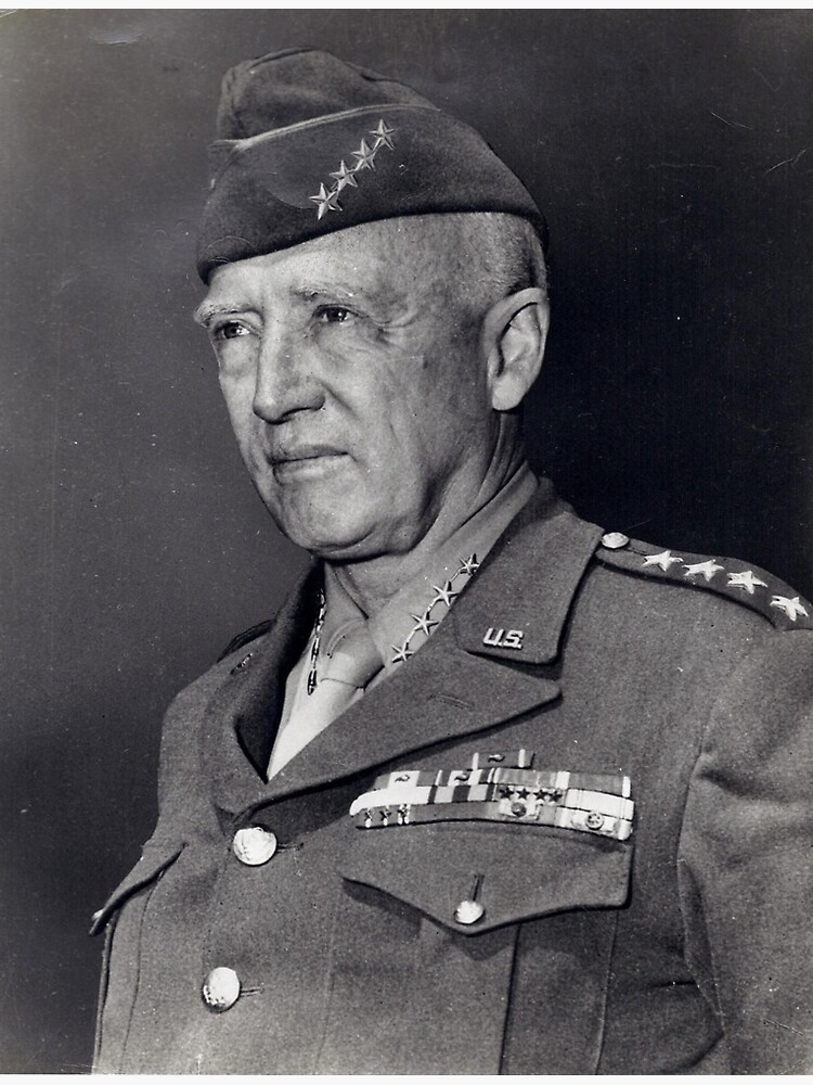"General George Smith Patton" Sticker for Sale by KABL20 | Redbubble