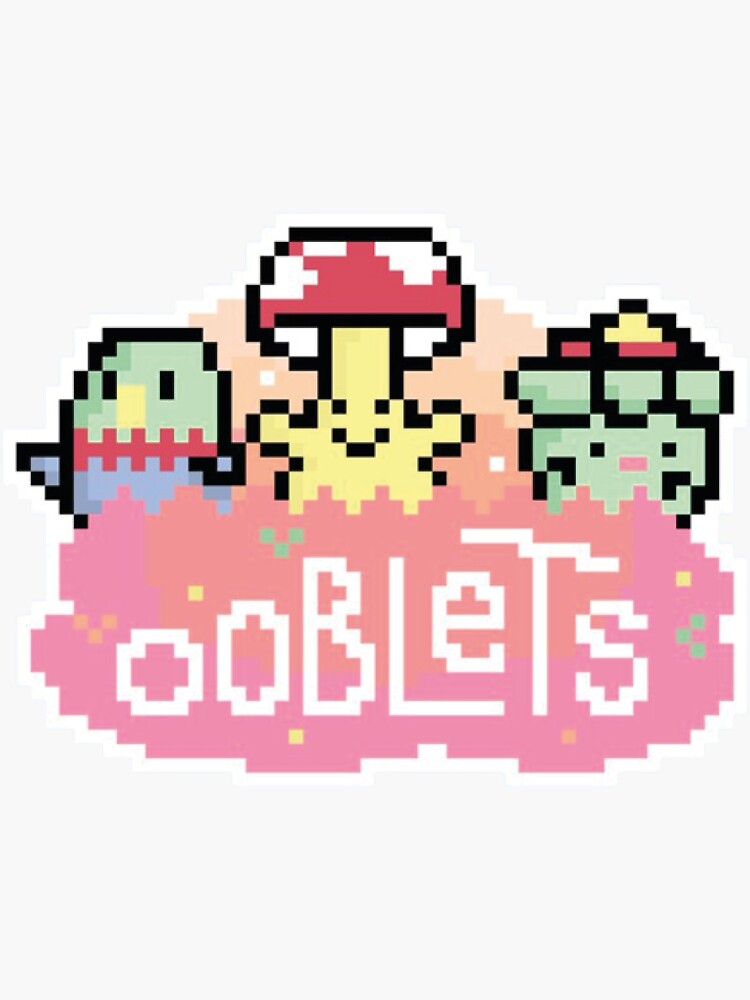 "Ooblets pixel art" Sticker for Sale by cireabrad | Redbubble