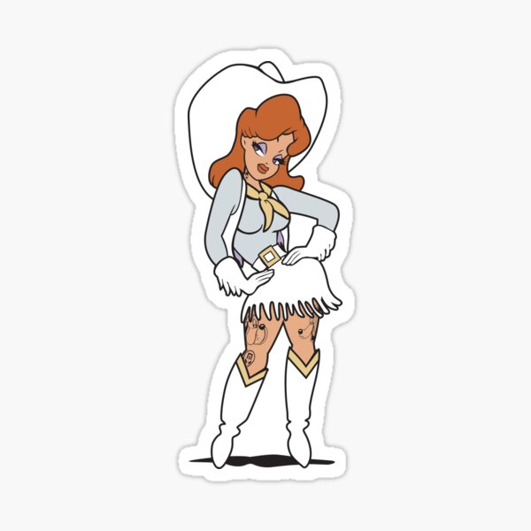 "DROOPY GIRL" Sticker for Sale by MARSarte | Redbubble