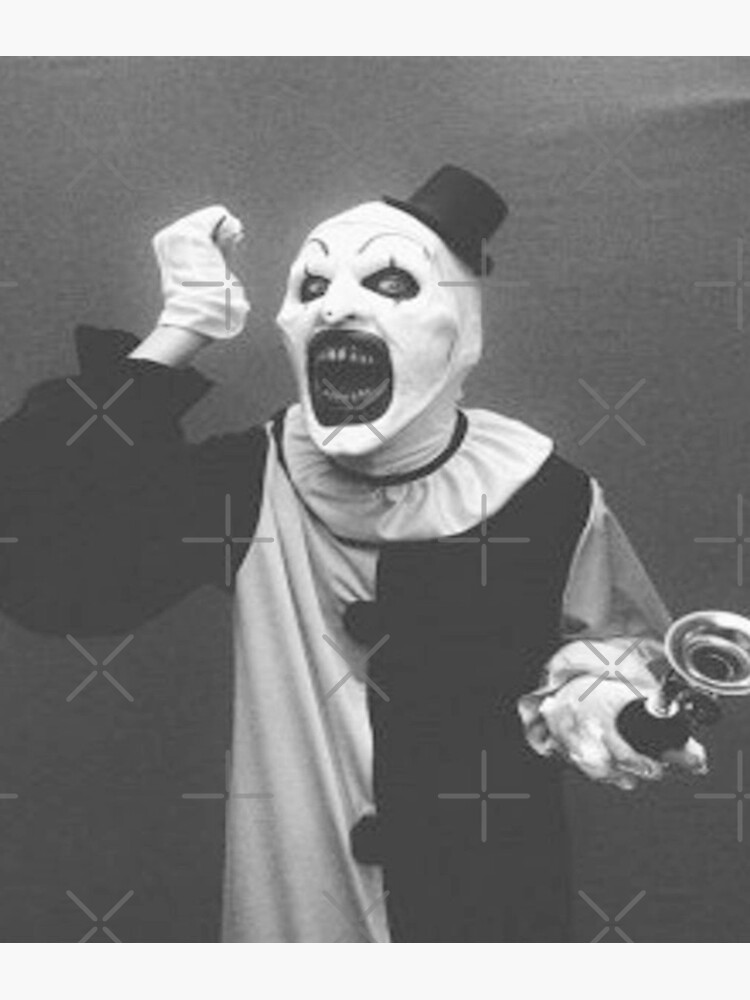 "terrify the terrifier" Sticker for Sale by bestshop4 | Redbubble