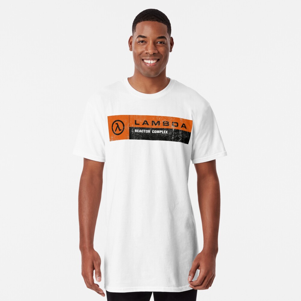 "Half-Life Lambda Complex Reactor Complex Signage - Orange GOTY (Distressed)" Sticker for Sale ...