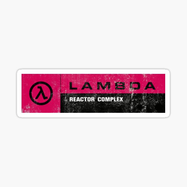 "Half-Life Lambda Complex Reactor Complex Signage - Pink Neon ...