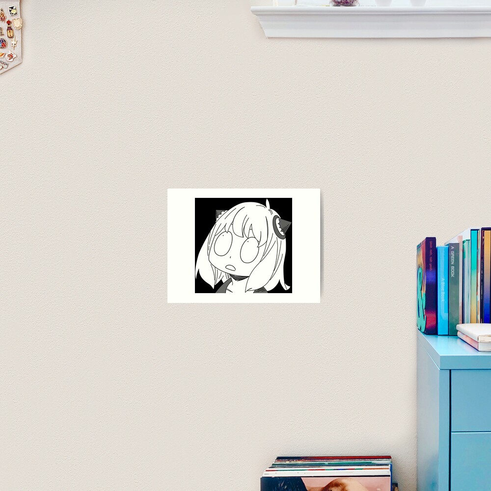 "Anya Surprised Face - Spy X Family" Art Print for Sale by JasonLowe ...