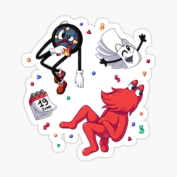 "Dont Hug Me Im Scared , RED guy, DHMIS Fan Gift,DHMIS TV Show Crewneck ...