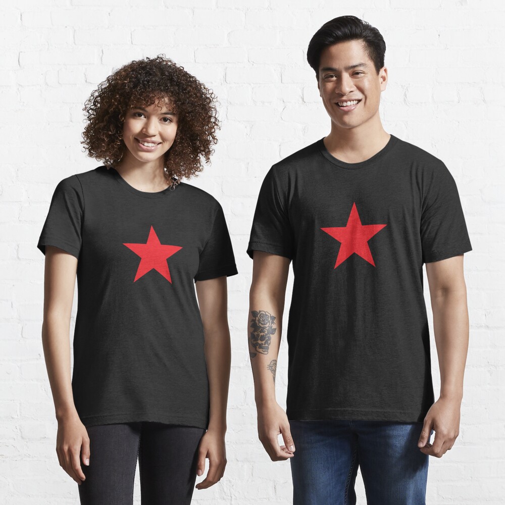 "red star" T-shirt for Sale by Rcc6111 | Redbubble | star t-shirts ...