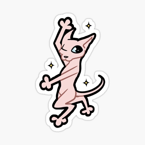 "Bingus Dance" Sticker for Sale by TheTinyVoid | Redbubble