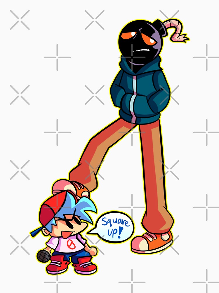 "Friday Night Funkin Characters FNF Boyfriend Bf" T-shirt for Sale by ...