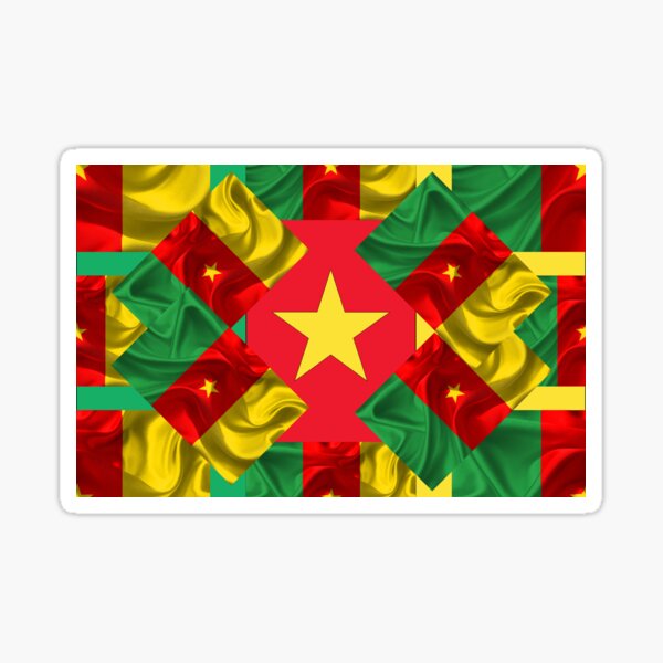 "Cameroon Flag" Sticker for Sale by Cozwins | Redbubble