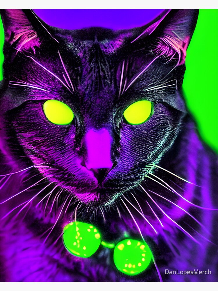 "Cat in The Matrix With The Glasses Off" Sticker for Sale by ...