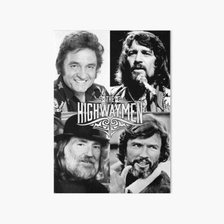 "highwaymen the personel tour 2023 masokt" Art Board Print for Sale by ...