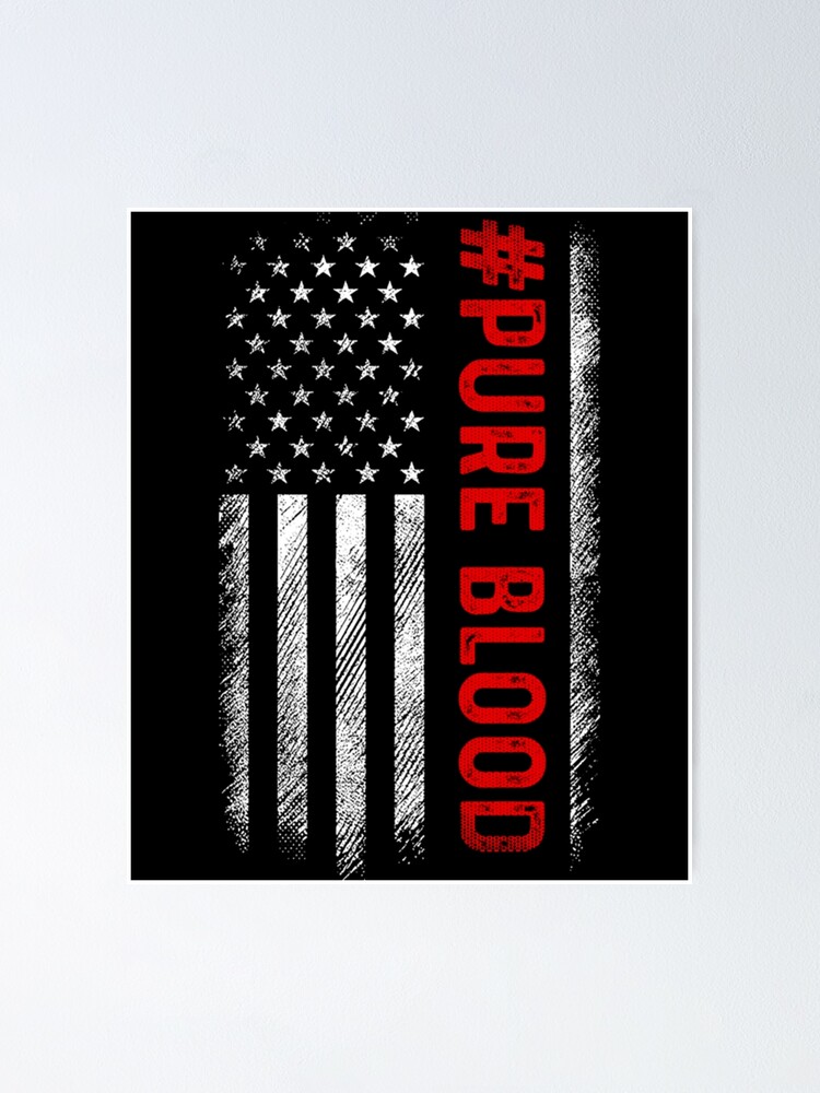 "Pure Blood Movement Pureblood Freedom" Poster for Sale by ...