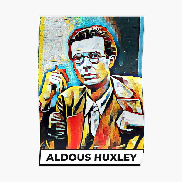 "Aldous Huxley Art | Aldous Huxley Portrait | Aldous Huxley Artwork ...