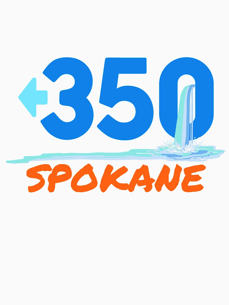 "Official 350 Spokane Logo" T-shirt for Sale by 350Spokane | Redbubble ...