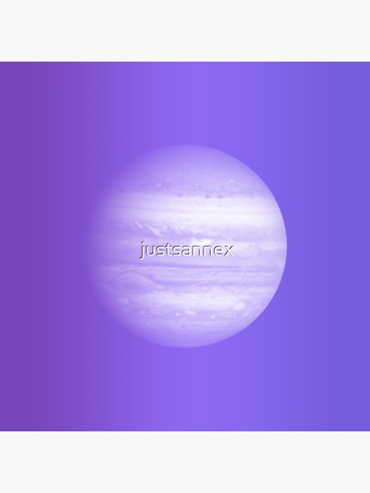 "Aesthetically pleasing purple gradient with white moon" Sticker for ...