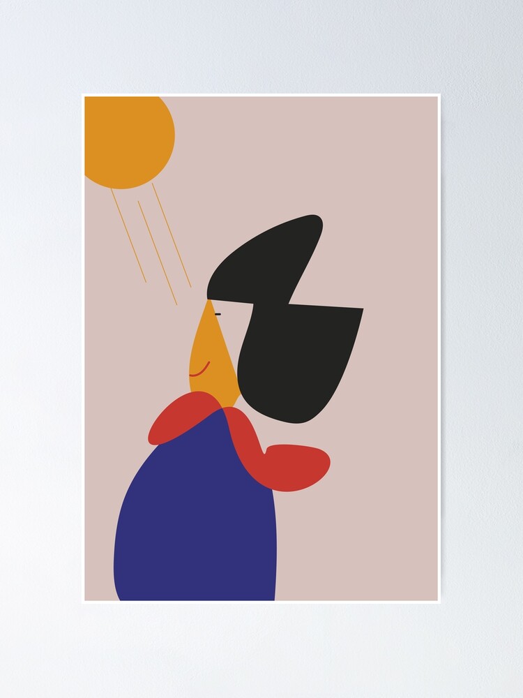 "sunbather" Poster for Sale by frickedesign | Redbubble