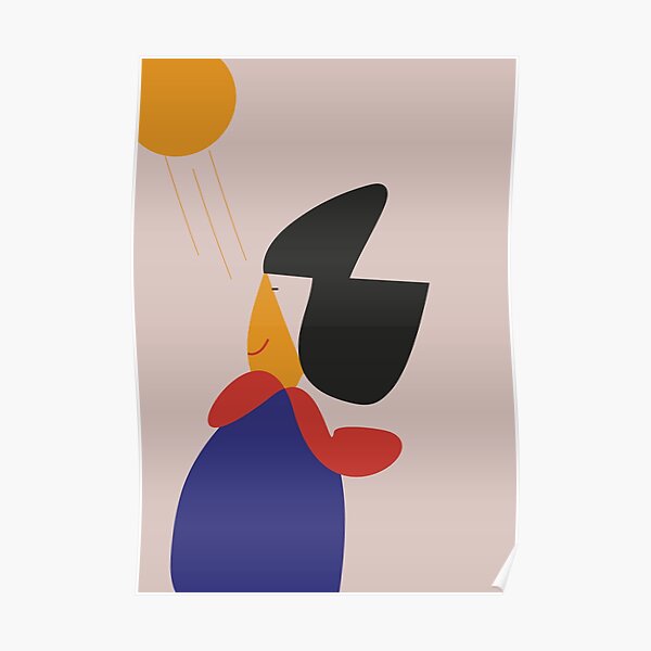 "sunbather" Poster for Sale by frickedesign | Redbubble