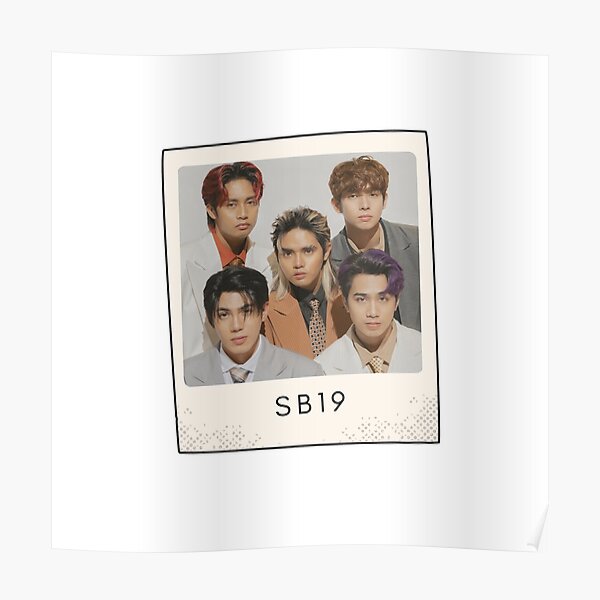 "SB19" Poster for Sale by Womens-Corner | Redbubble