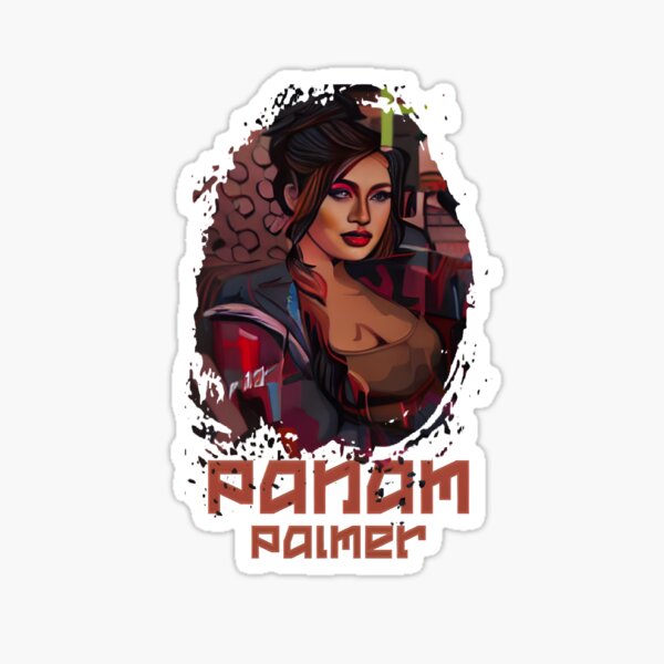 "Panam Palmer" Sticker for Sale by MRshop21 | Redbubble