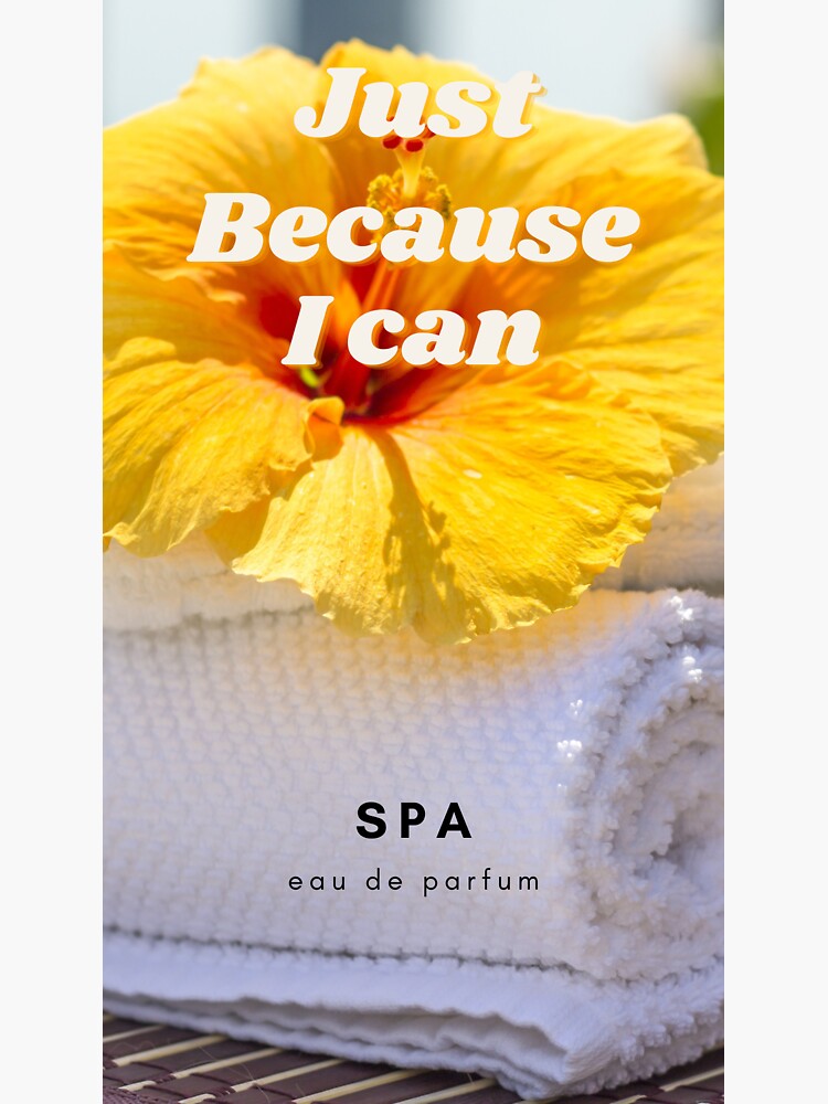 "Just because I can" Sticker for Sale by eternalcreator | Redbubble