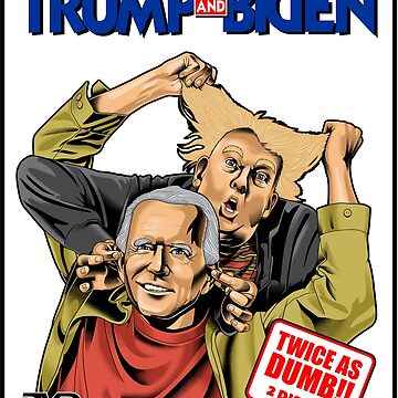 "trump and biden" Sticker for Sale by juan11724 | Redbubble