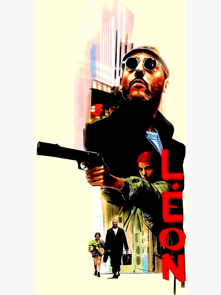 "The Professional - Leon - Mathilda - 4K Illustration" Art Print for ...