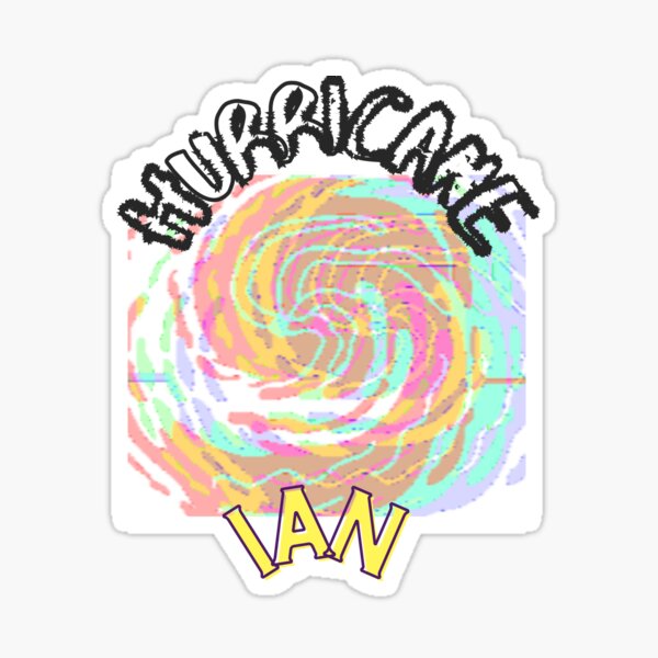 " HURRICANE IAN" Sticker for Sale by marie1919 | Redbubble