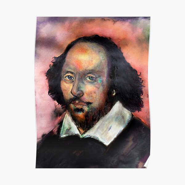 "William Shakespeare the timeless playwright" Poster for Sale by ...