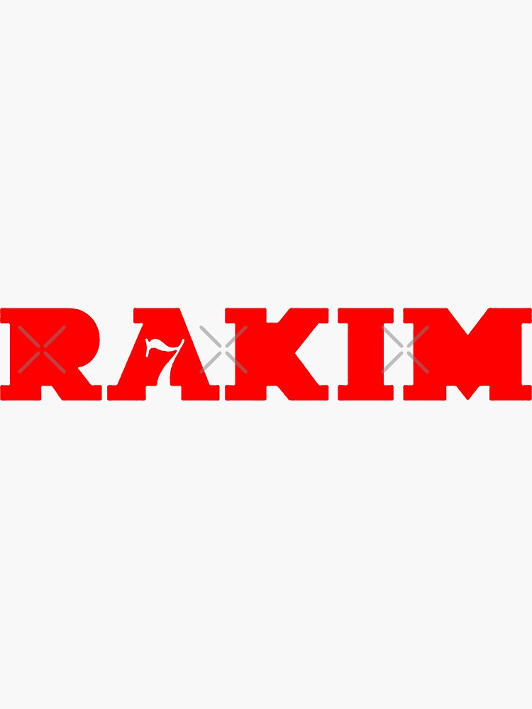 "RAKIM-27" Sticker for Sale by midforflow | Redbubble