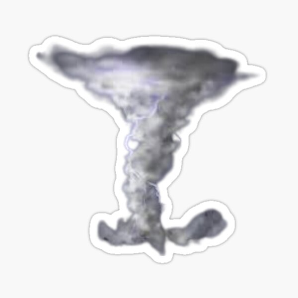 "Tornado" Sticker for Sale by Rosa0506 | Redbubble