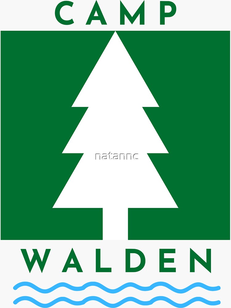 "Camp Walden The Parent Trap Hallie Parker Movie Summer Camp" Sticker ...