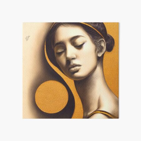 "Portrait in Charcoal and Gold Leaf by Tale Teller Servalan Red Dipped ...