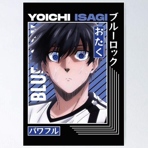 "Blue Lock - Yoichi Isagi" Poster for Sale by Neelam789 | Redbubble