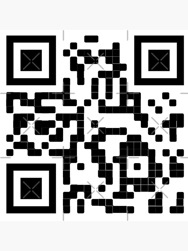 "QR code for The Blind Biker" Sticker for Sale by crystal--clear ...