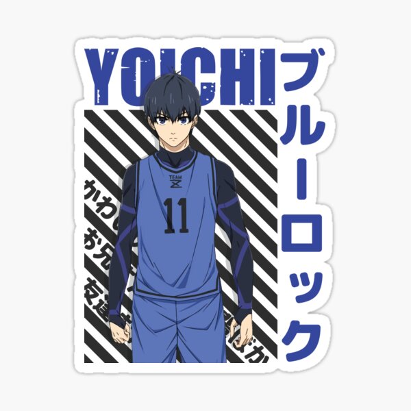 "Blue Lock - Yoichi Isagi" Sticker for Sale by Neelam789 | Redbubble
