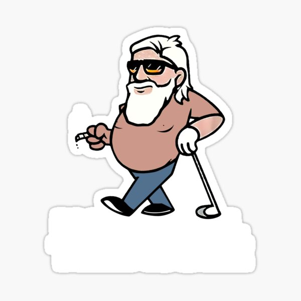 "John Daly National Treasure" Sticker for Sale by cretenmootyd | Redbubble