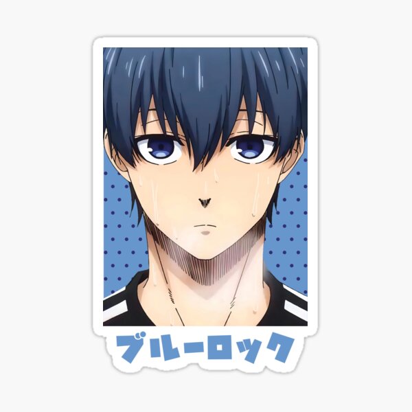 "Blue Lock - Yoichi Isagi" Sticker for Sale by Neelam789 | Redbubble