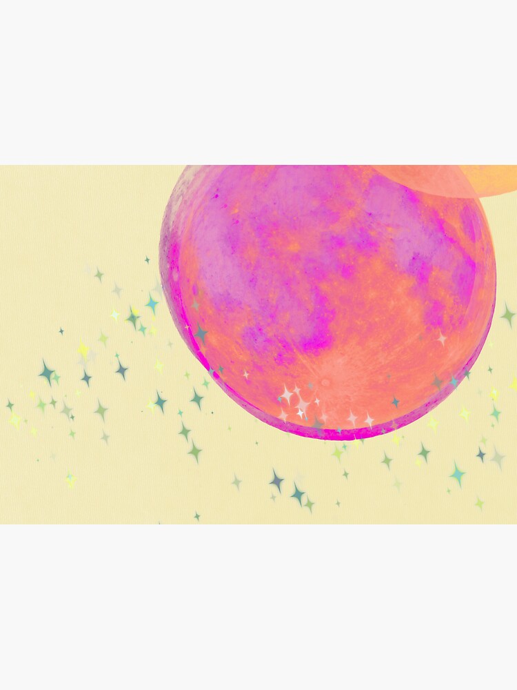 "Pop Art Moon" Sticker for Sale by Yuakai | Redbubble
