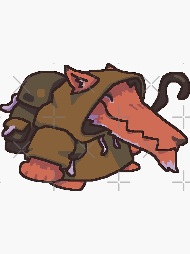 "Happy Fox Sheperd" Sticker for Sale by LeCapp | Redbubble