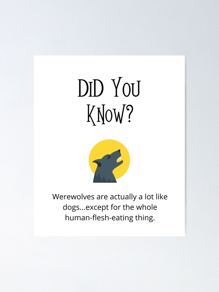 "Funny Fun Facts | Fun Facts To Share | Useless information | Werewolf ...