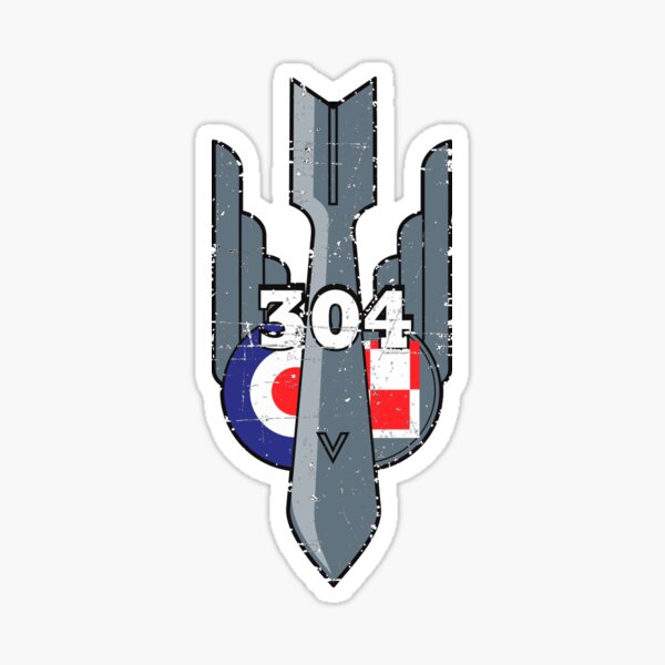 "Polish SZ RP - No. 304 Bomber Squadron Ziemi Śląskiej - Grunge Style ...