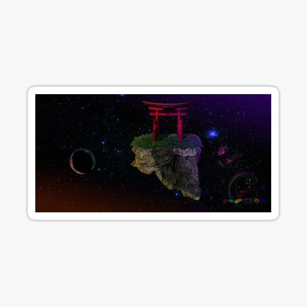 "space portal" Sticker for Sale by angelswap | Redbubble