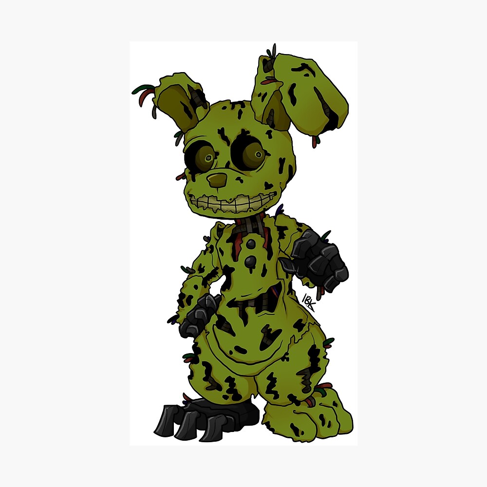 Fnaf Springtrap Full Body Wearable Armor With Head 3d Model 60 Off