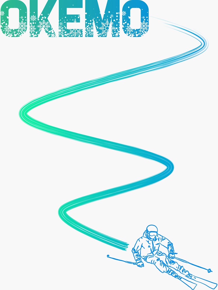 "Okemo" Sticker for Sale by BerlinFIRE | Redbubble