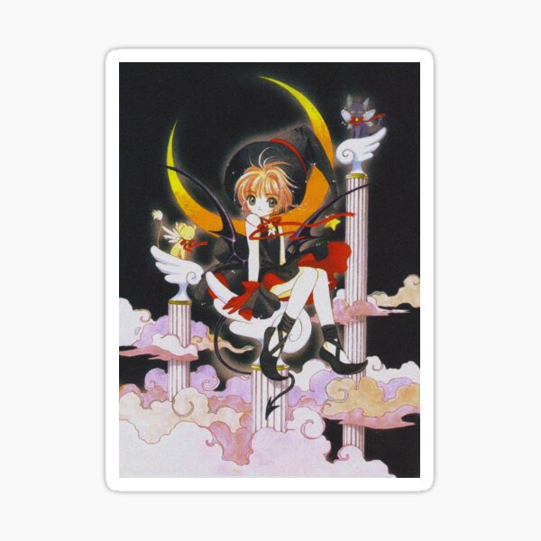 "Sakura Card Captor Halloween" Sticker for Sale by XLTERNATIVX | Redbubble