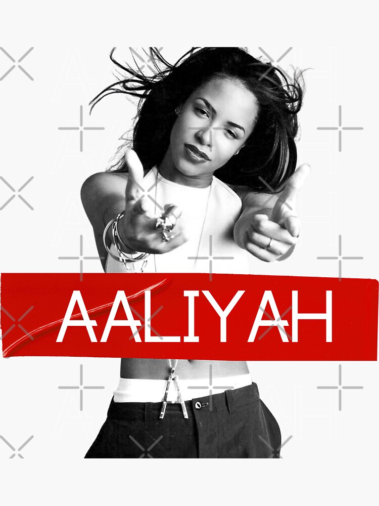 "Aaliyah Classic Rnb Icon" Sticker for Sale by FreshDaily | Redbubble